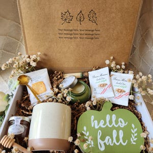 Hello Fall Gift Box/housewarming/client Appreciation/hostess Gift ...