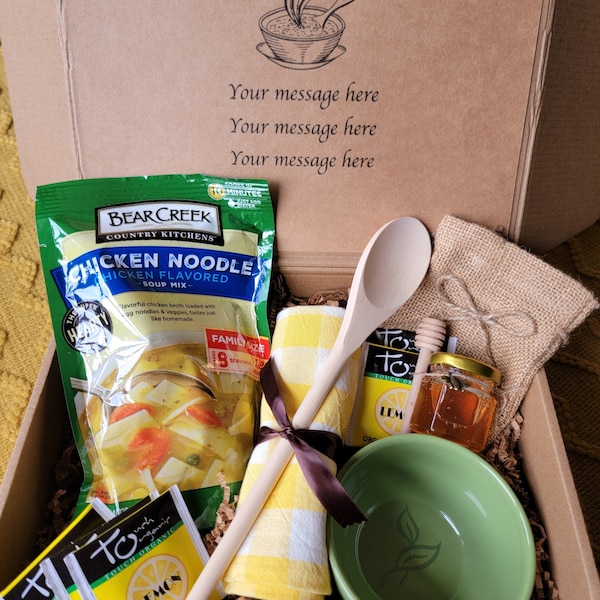 Get Well Soon Gift Cozy Care Package Birthday Gift Box - 60+ Gift Ideas ...