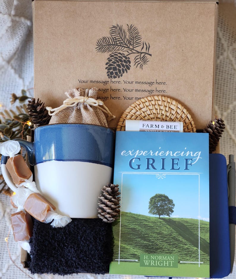 Men's Sympathy Gift Box/grief Care Package/christian Comfort During ...