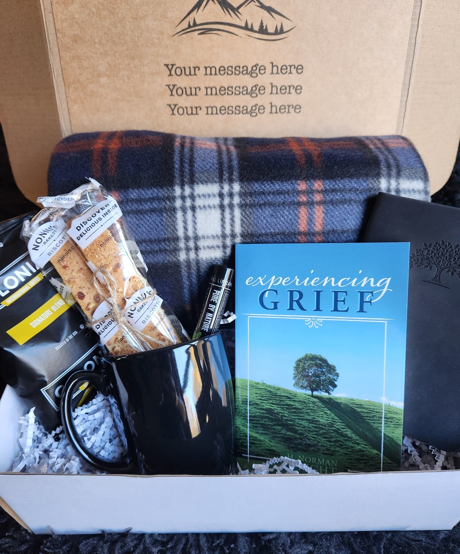 Men's Sympathy Gift Box/grief Care Package/christian Comfort During ...