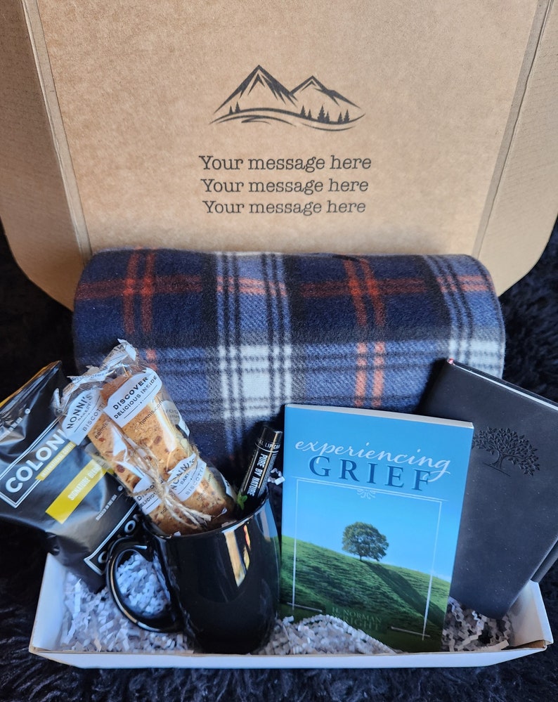 Men's Sympathy Gift Box/grief Care Package/christian Comfort During ...