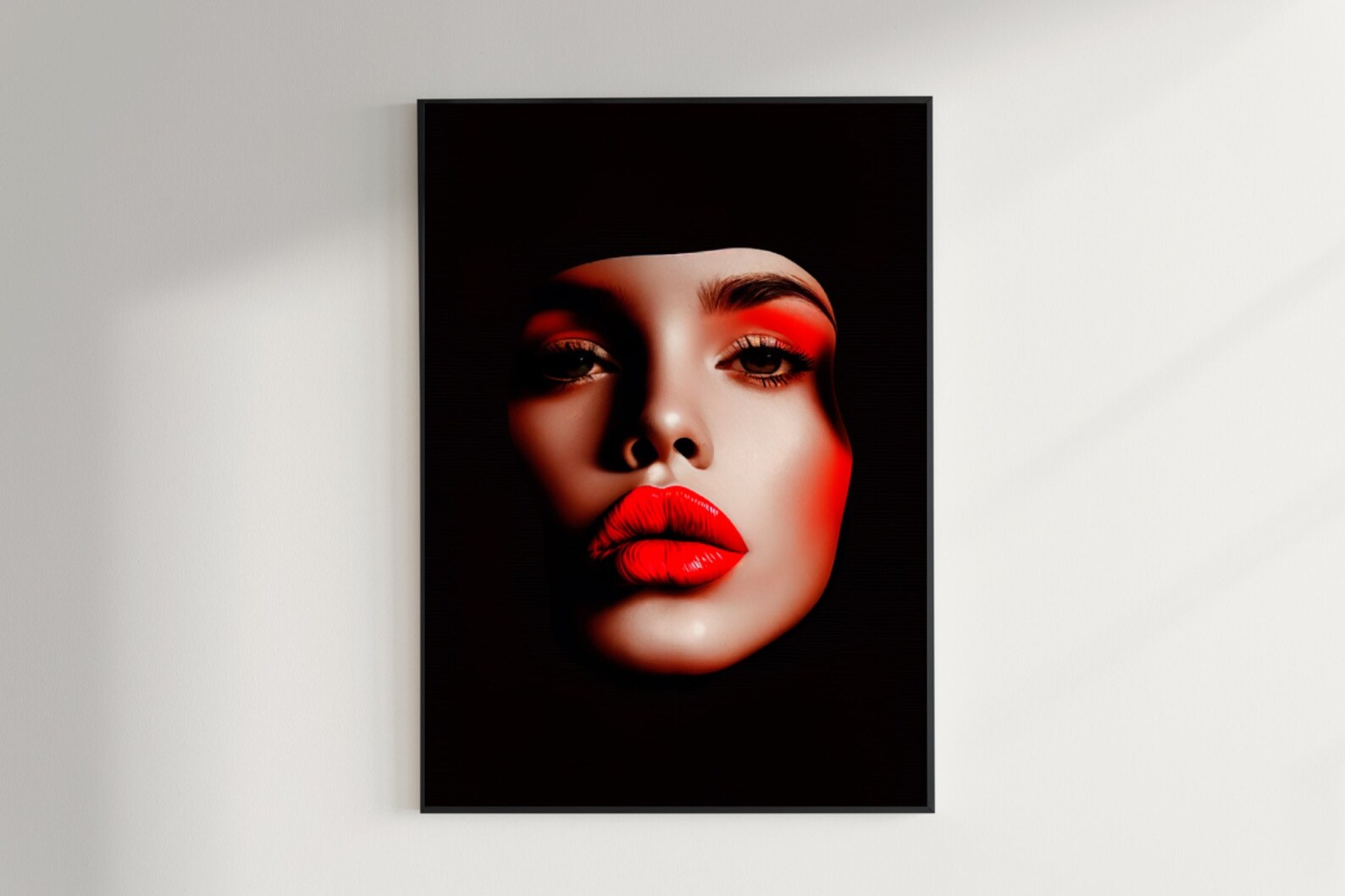 Red Lips Print - Etsy