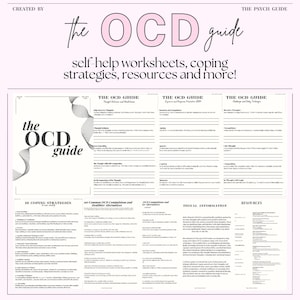 OCD CBT Guide, Self-help Worksheets Bundle (digital Download) - Etsy