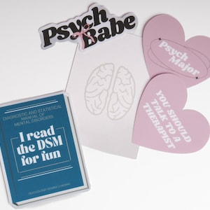 Psychology Major Sticker Pack | Psychology Stickers | Psych Students ...