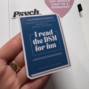 Psychology Major Sticker Pack | Funny Psych Student Stickers - Etsy