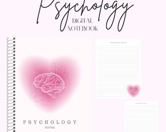 Psychology Notebook - Digital Download - Etsy