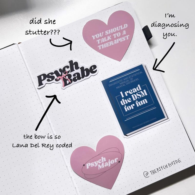 Psychology Stickers - Etsy