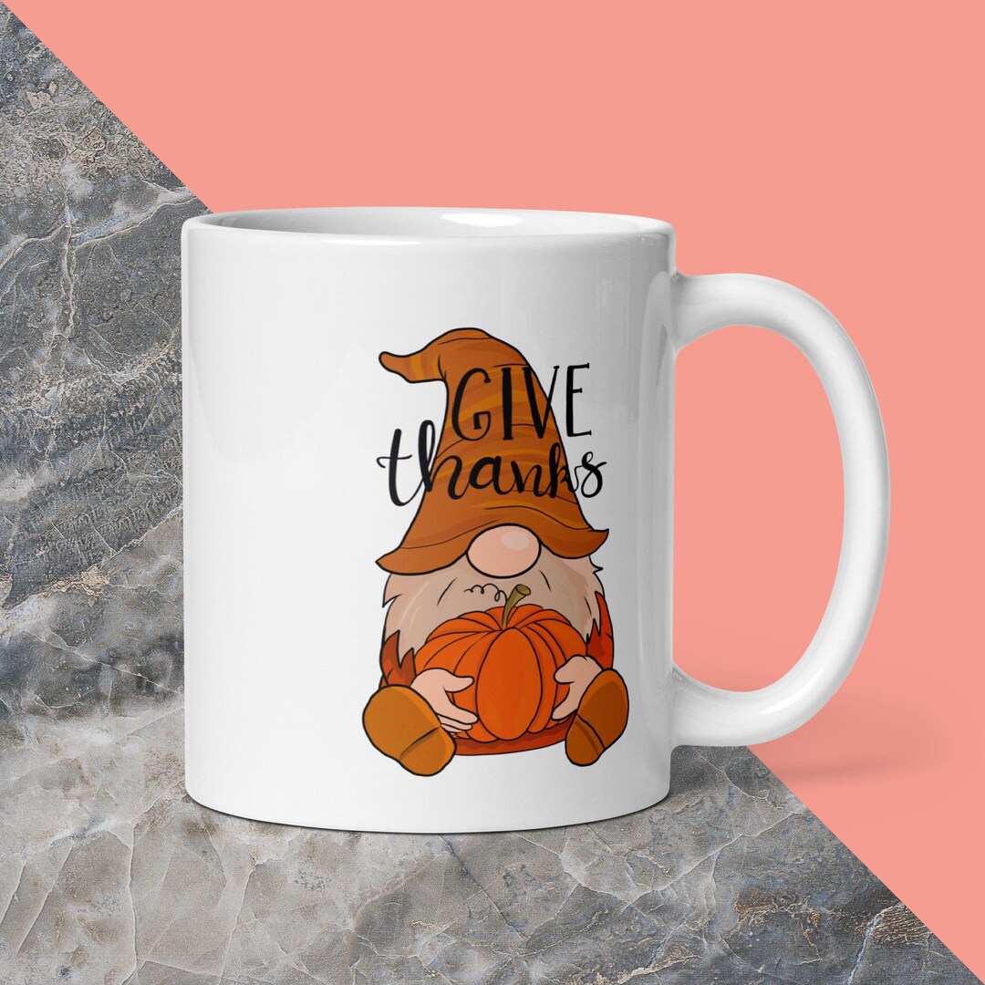 Give Thanks give Thanks Mug Thanksgiving Mug Give Thanks - Etsy