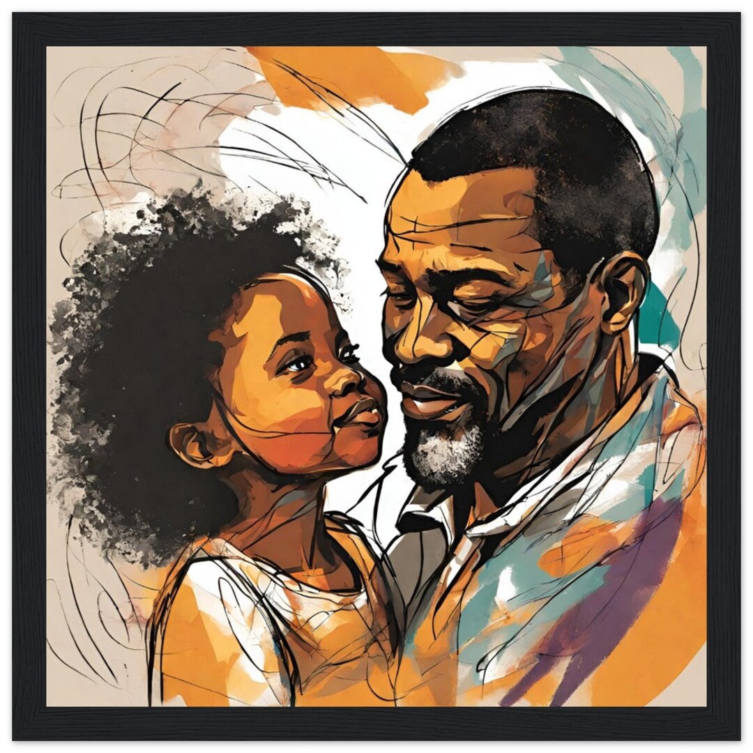 Dad and Son Picture Frame A Father's Love Picture Frame Father's Day ...