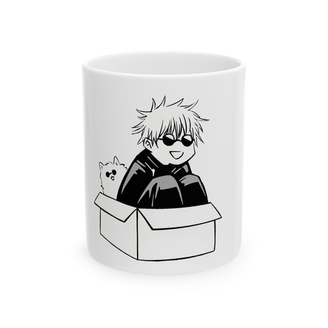 Jujutsu Kaisen Mug, 11oz Gojo Coffee Cup - Etsy