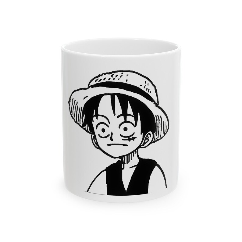 Monkey D Luffy Mug, One Piece 11oz Mug - Etsy
