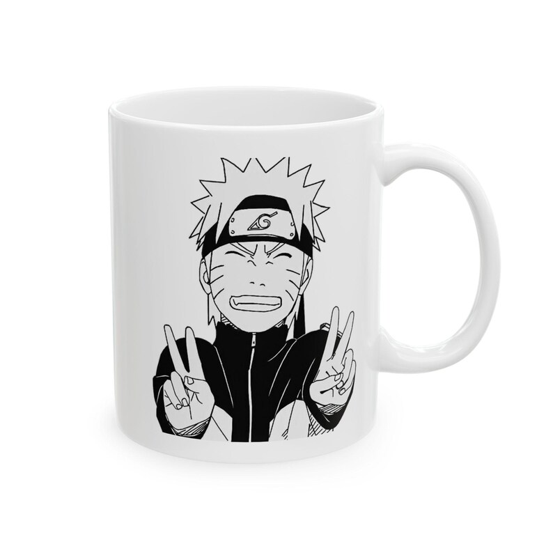 Naruto Mug Anime Coffee Cup Unique Naruto Gift High-quality Ceramic ...