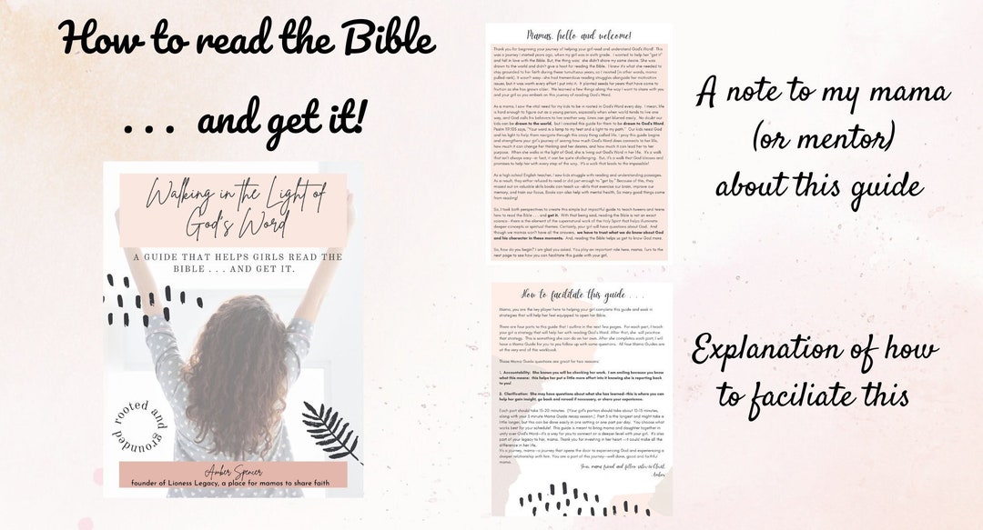 How to Read the Bible . . . and Get It: a Guide for Tween and Teen ...
