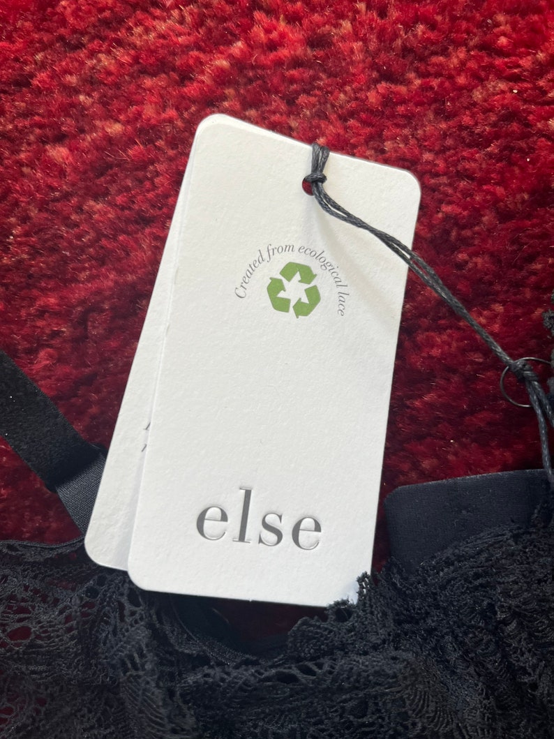 Else Black Lace Bra and Panty Set. Who is Else Sustainable, Luxe ...