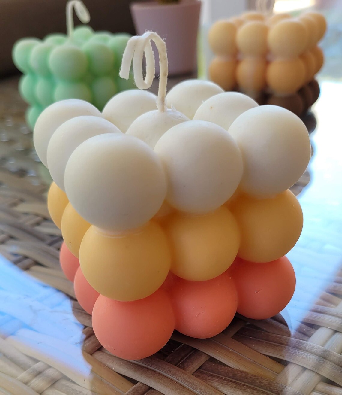 Bubbles Candle Scented in Natural Soy Wax - Etsy