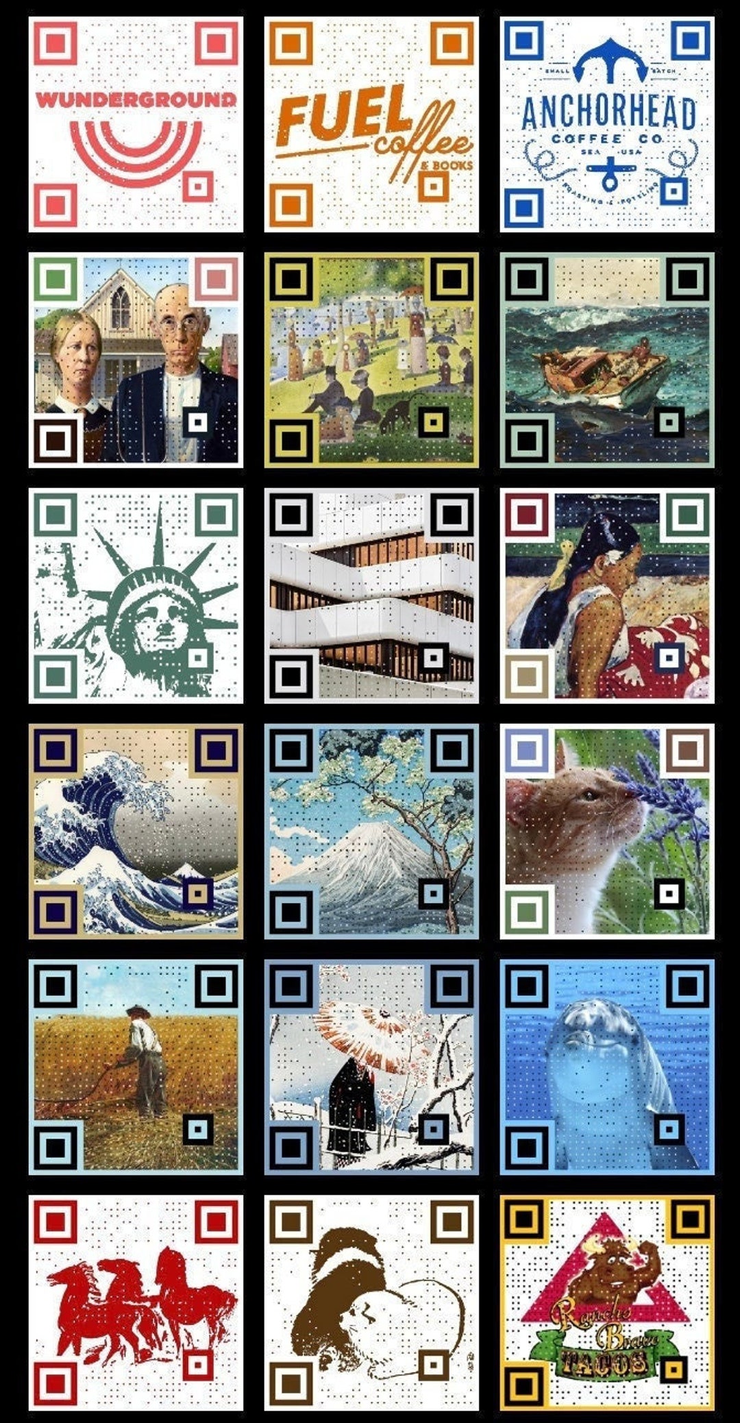 Designer QR Code | Artsy | Download | Never Expires | Small Businesses ...