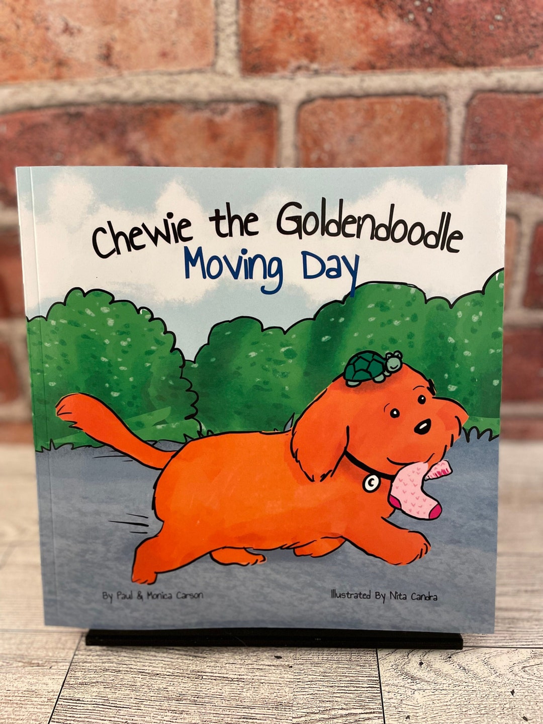 Picture Book Chewie the Goldendoodle: Moving Day book Only - Etsy