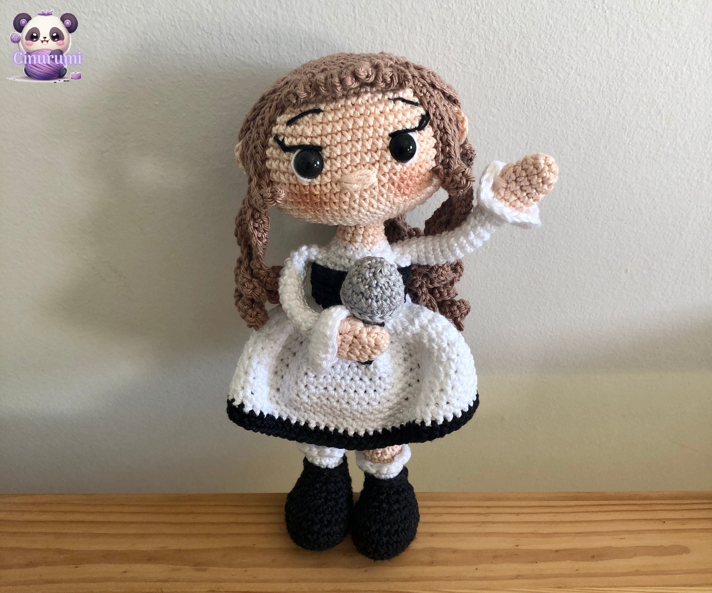Jessika La Ravissante Chanteuse, Patron Poupée Amigurumi, Patron ...