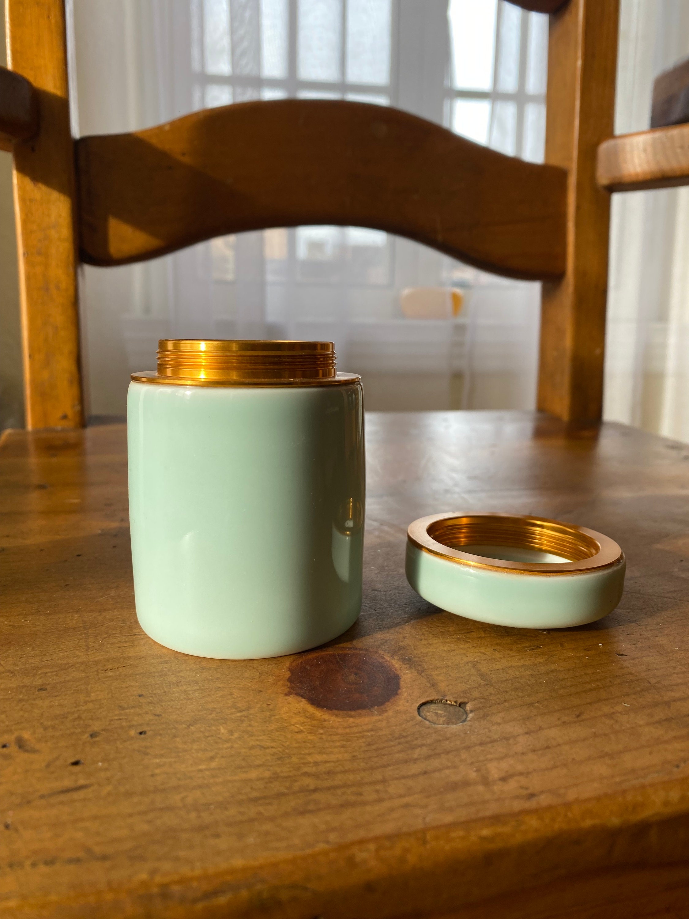 Cute Pastel Ceramic Stash Jar - Etsy