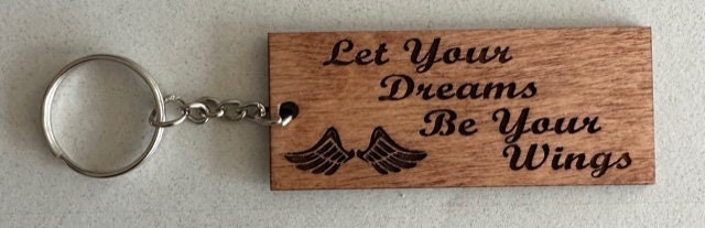 Key Chain With Sayings - Etsy