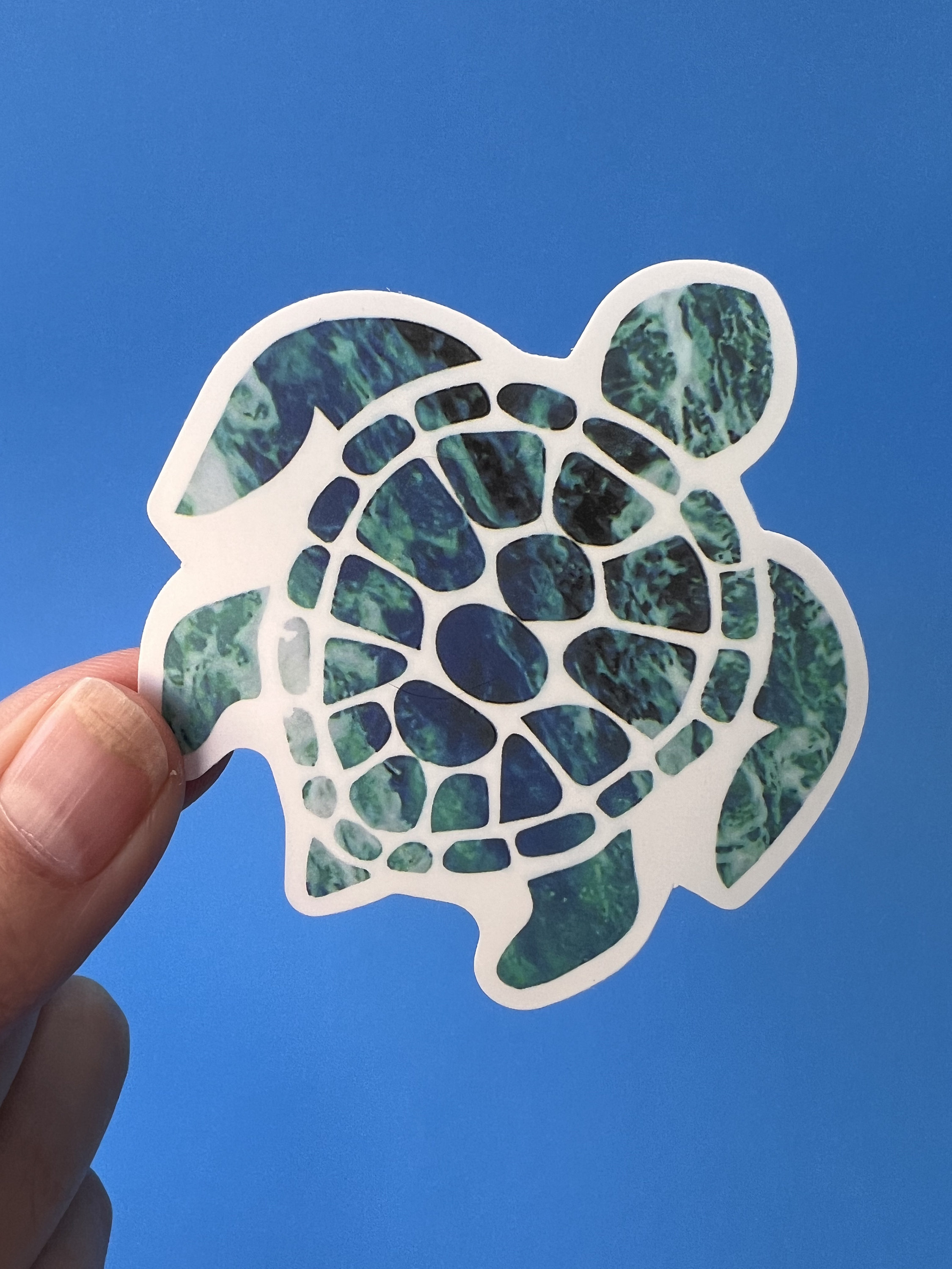 Sea Turtle Vinyl Sticker Decal Water Bottle Sticker Yeti Sticker Laptop ...