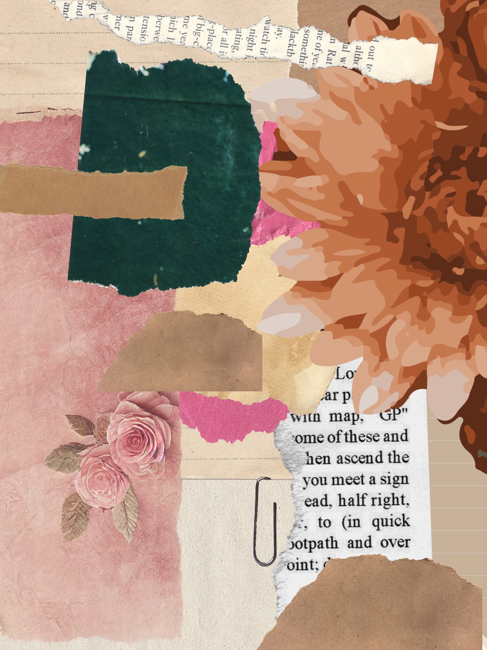 Torn Brown Paper, Background Images, 15 Unique Collages for ...