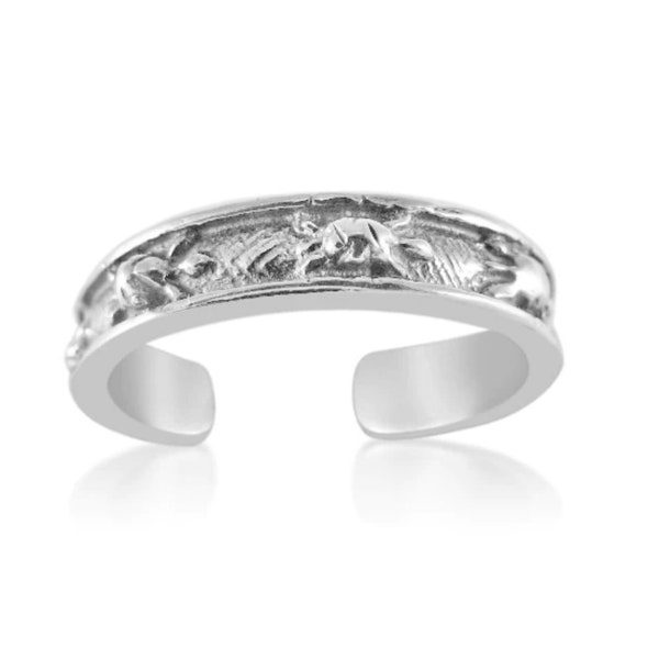 Sterling Toe Ring - Etsy