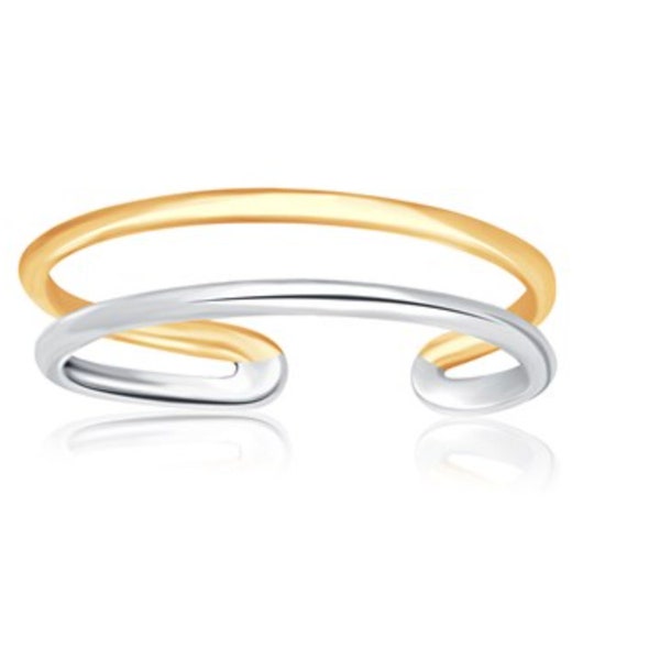 Gold Toe Ring - Etsy