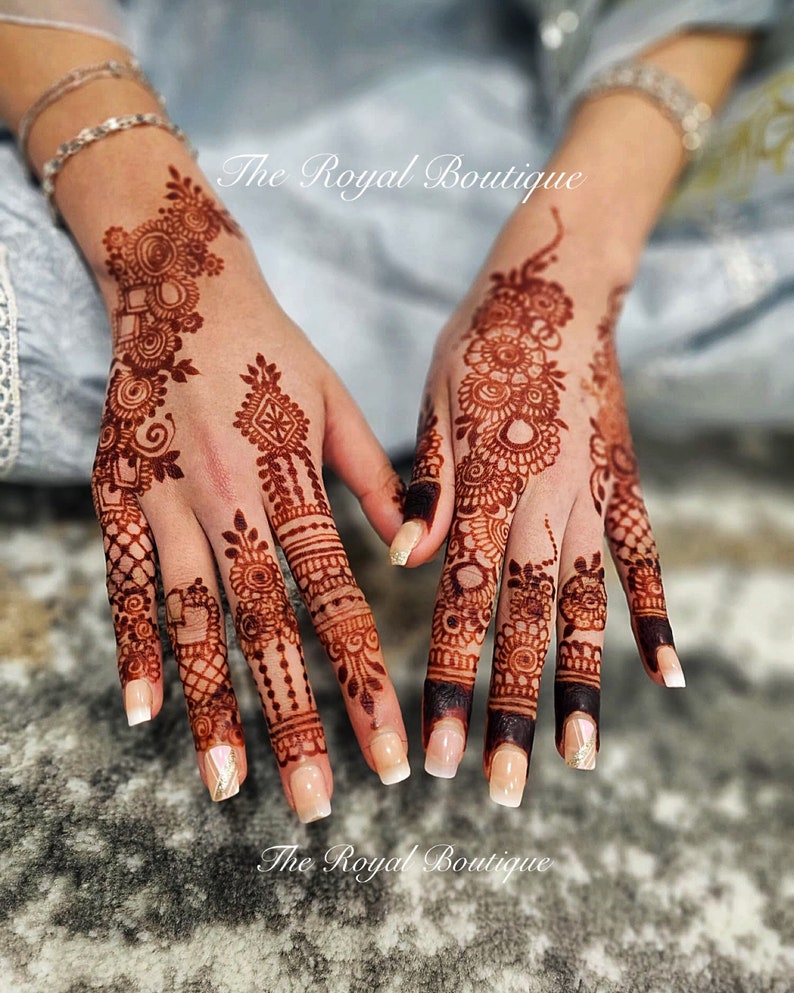 100% Natual Homemade Mehndi Henna Cones - Etsy