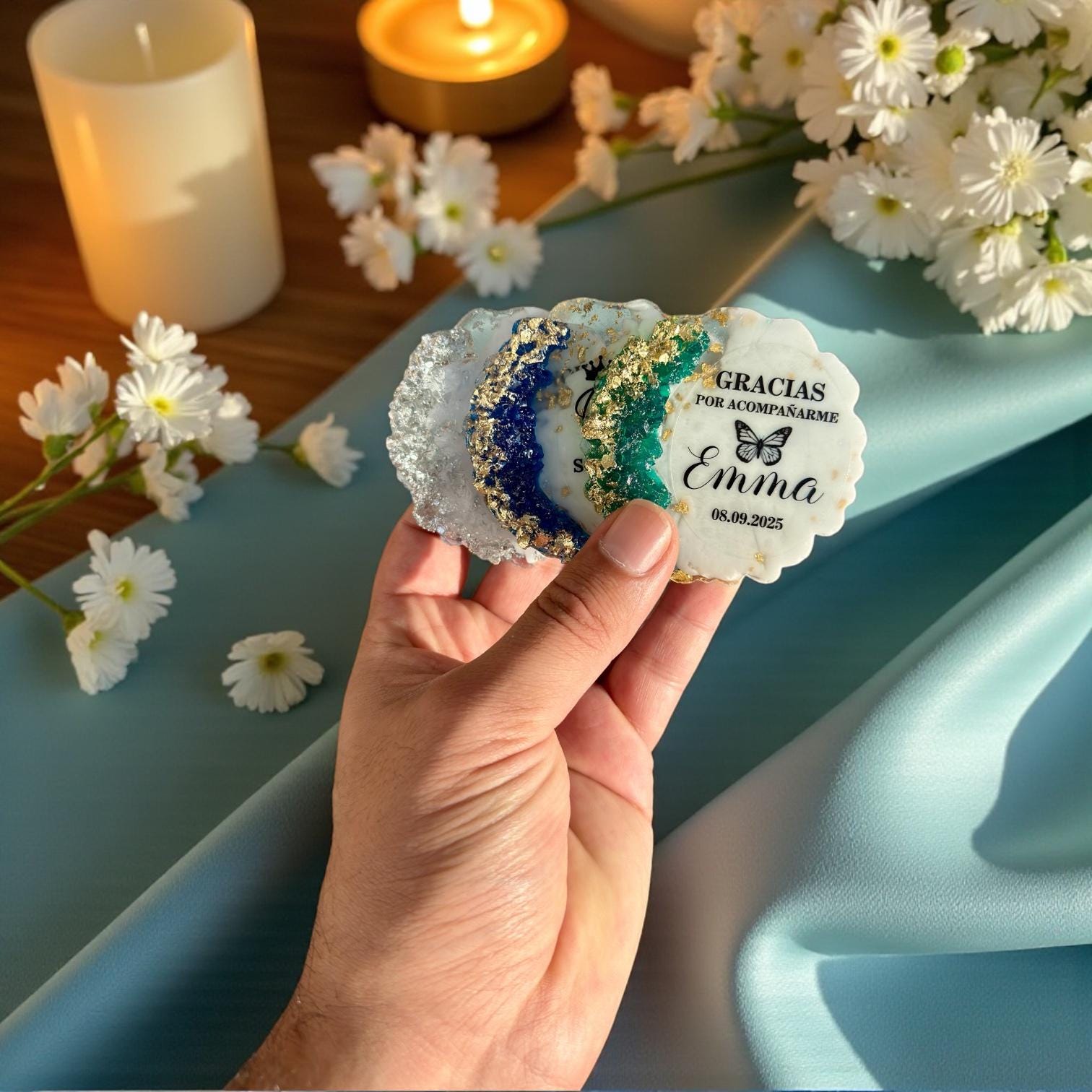 Quinceañera & Sweet 16 Resin Magnet Favors, Boxed Sweet 16 Party Favors ...