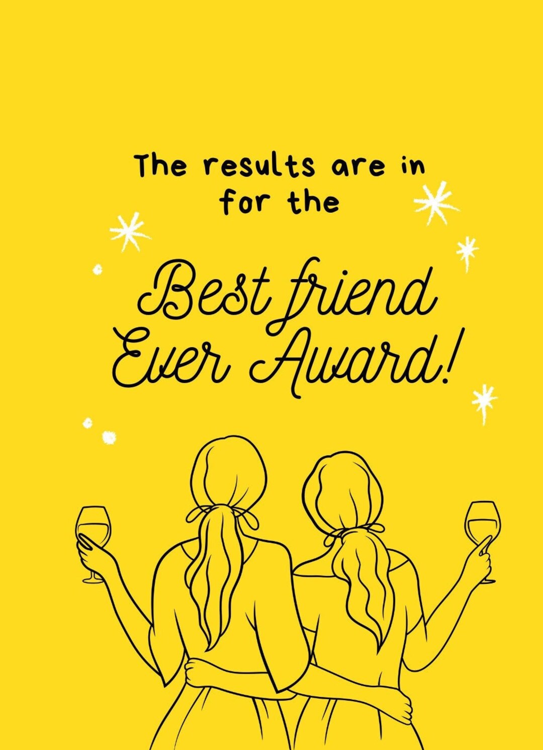 Best Friend Award - Etsy