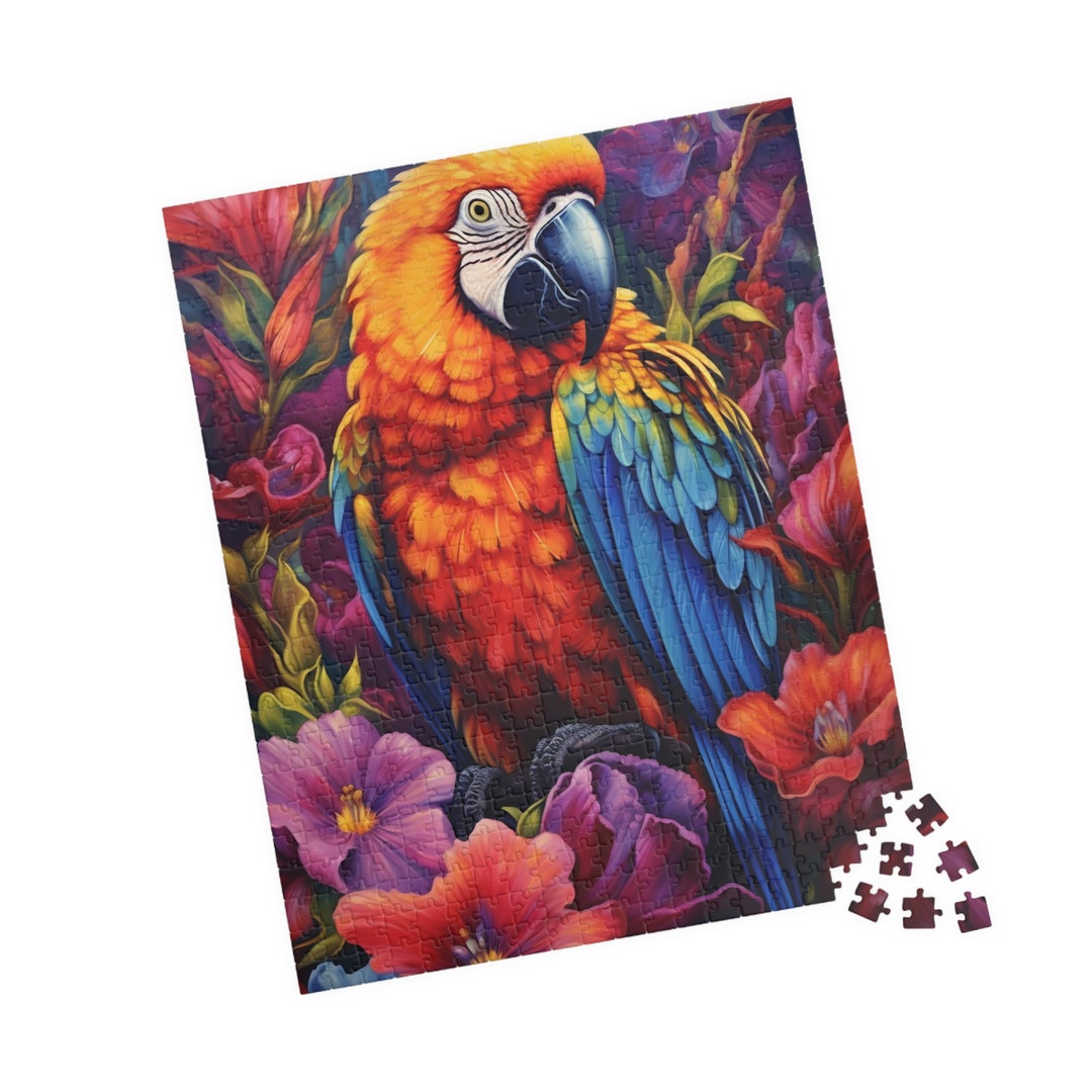 Parrot Bird Puzzle 110, 252, 500, 1014-piece for Adults Difficult Art ...
