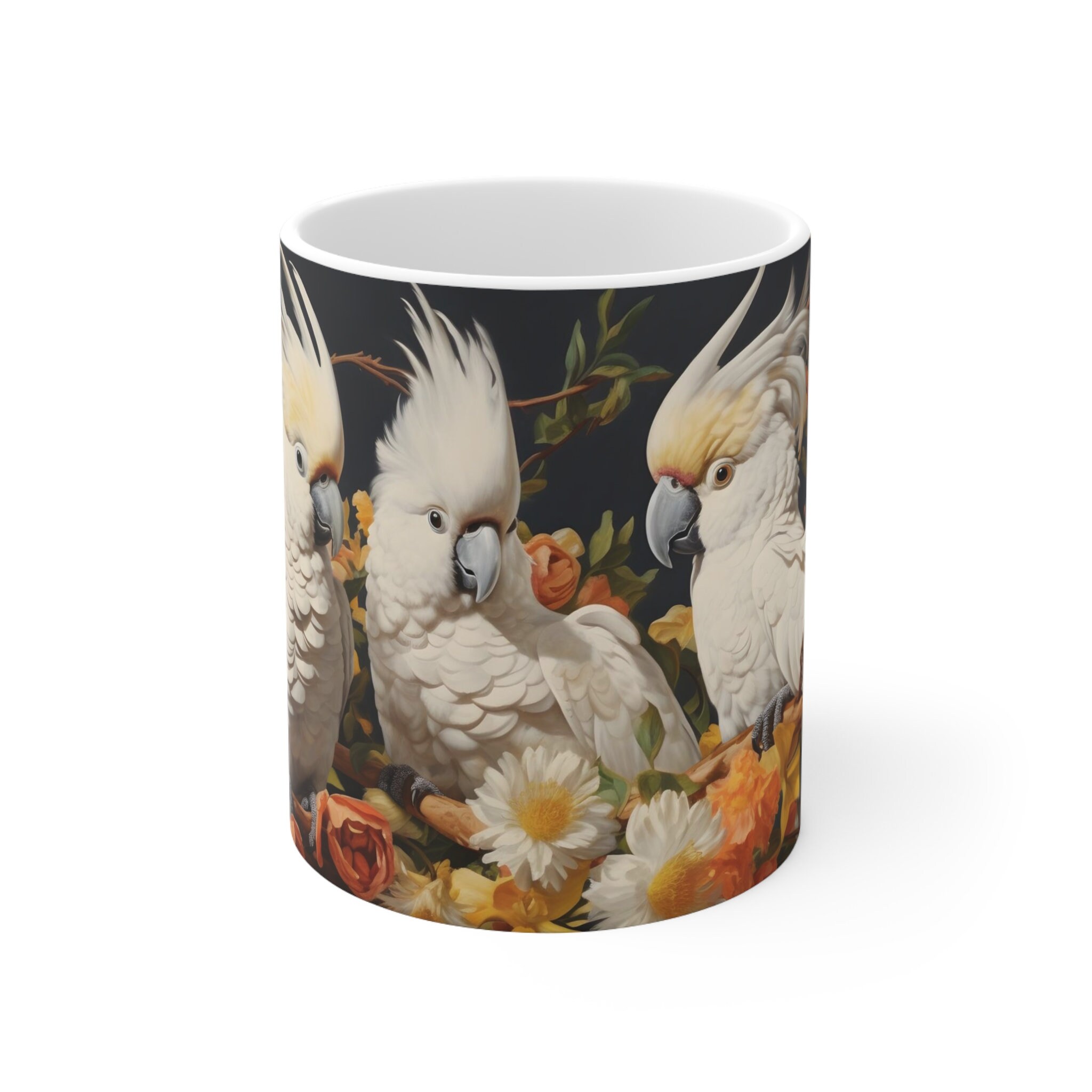 Ceramic Mug 11 Oz Cockatoo Parrot Bird Cup for Tea or Coffee - Etsy UK