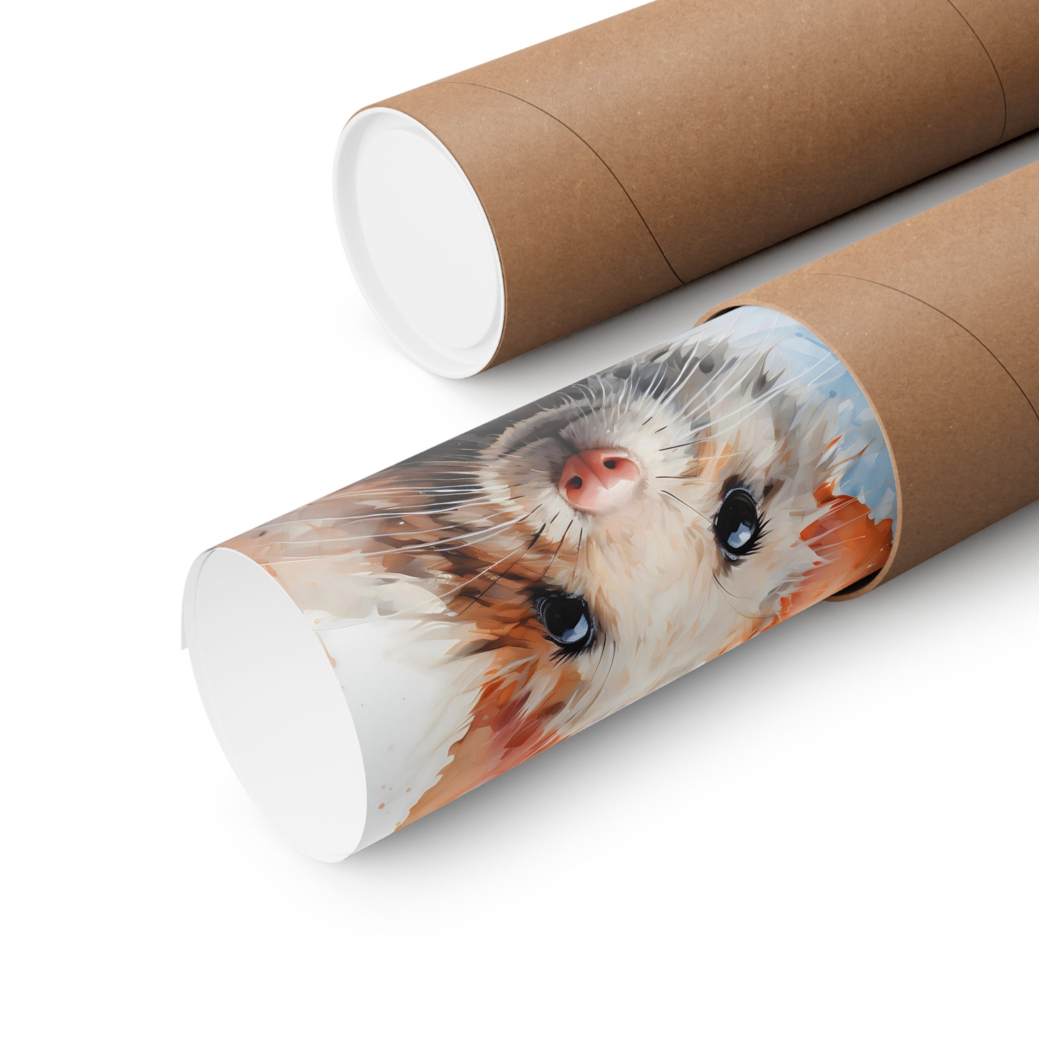 Watercolor Rat Vertical Poster Print Dark Academia Print Wall - Etsy