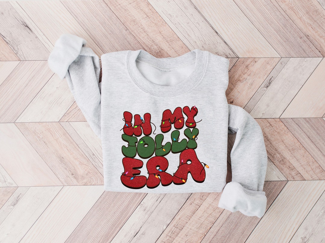 Jolly Shirt in My Jolly Era Shirt Christmas Shirt Era Shirt Matching ...