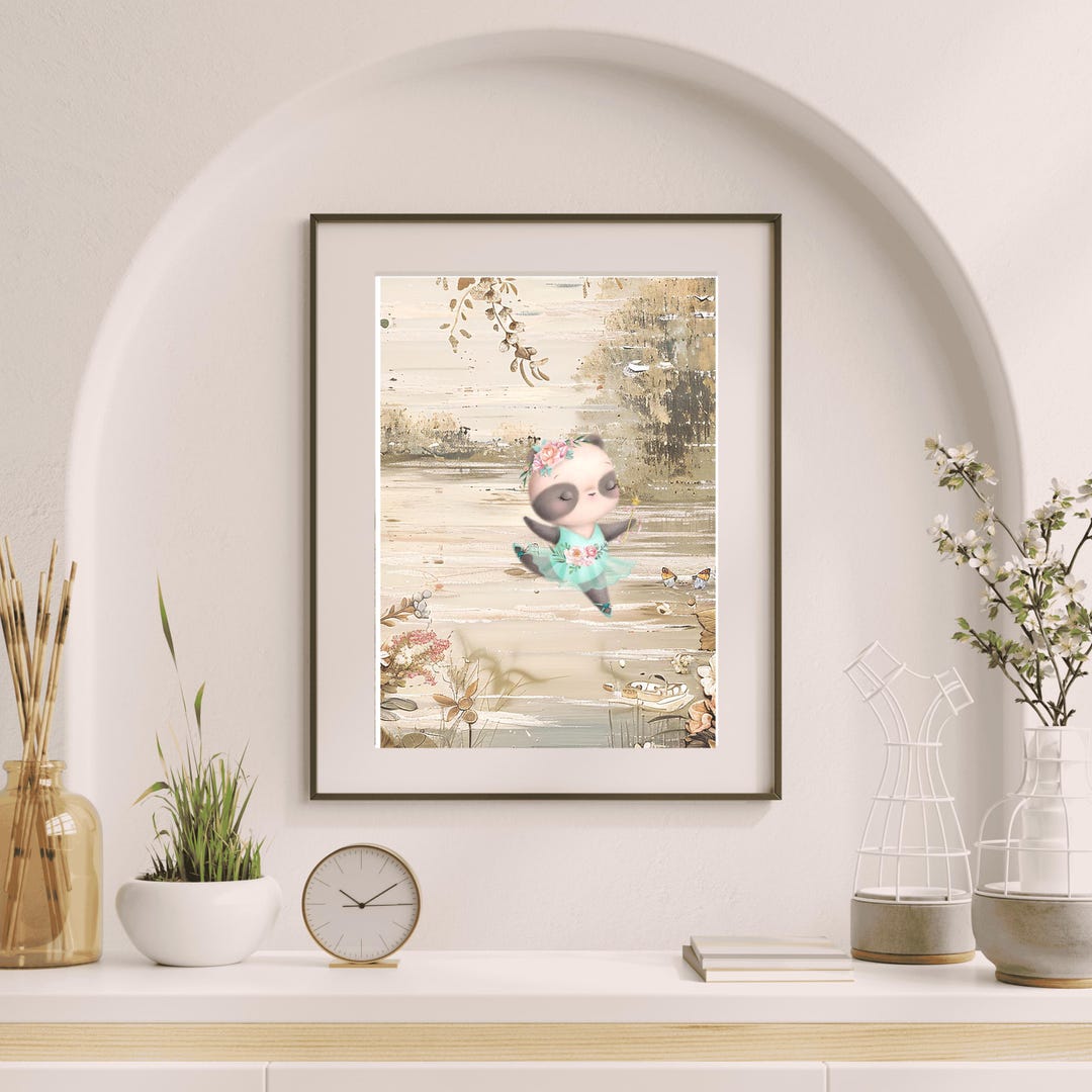 Panda Ballerina Animal, Ballerina Prints, Ballerina Clipart, Cute ...