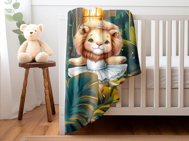 Jungle Ballet, Ballerina Lioness Print, Cute Lioness, Wild Animal Art ...