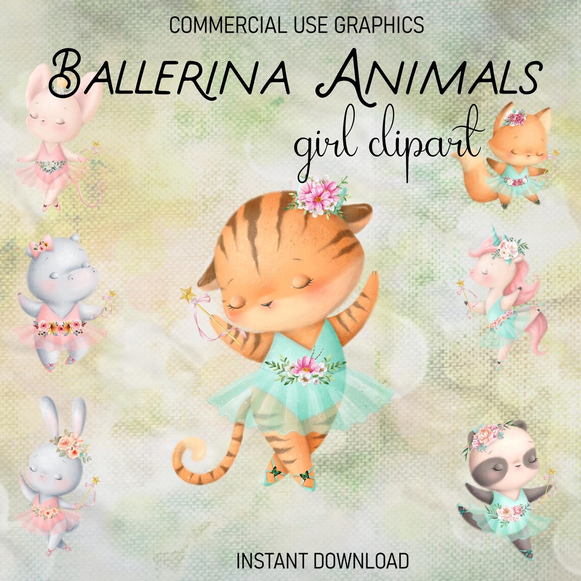 7 Ballerina Animals, Ballerina, Ballet, Dancing Animals, Cute Animals ...