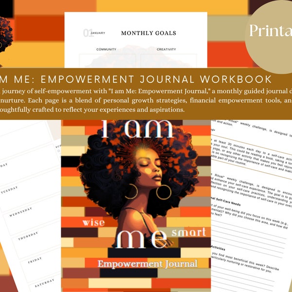 Positive Affirmation Cards Set of 24 Self-care Black Girl Magic ...