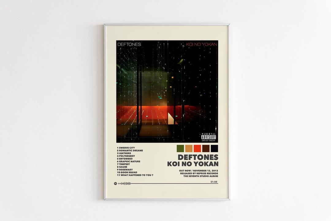 Deftones Posters / Koi No Yokan Poster, Album Cover Poster, Print Wall ...
