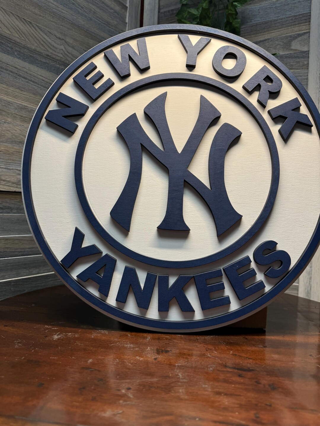 New York Yankees Inspired Wall Decor Handcrafted - Etsy