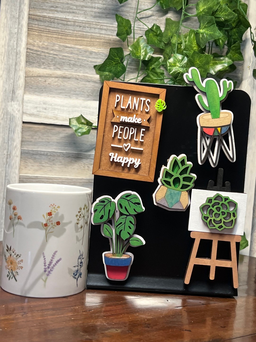 Plant Gift , Gift Box, Unique Plant Lover Gift Set, Coffee Tea Mug Gift ...