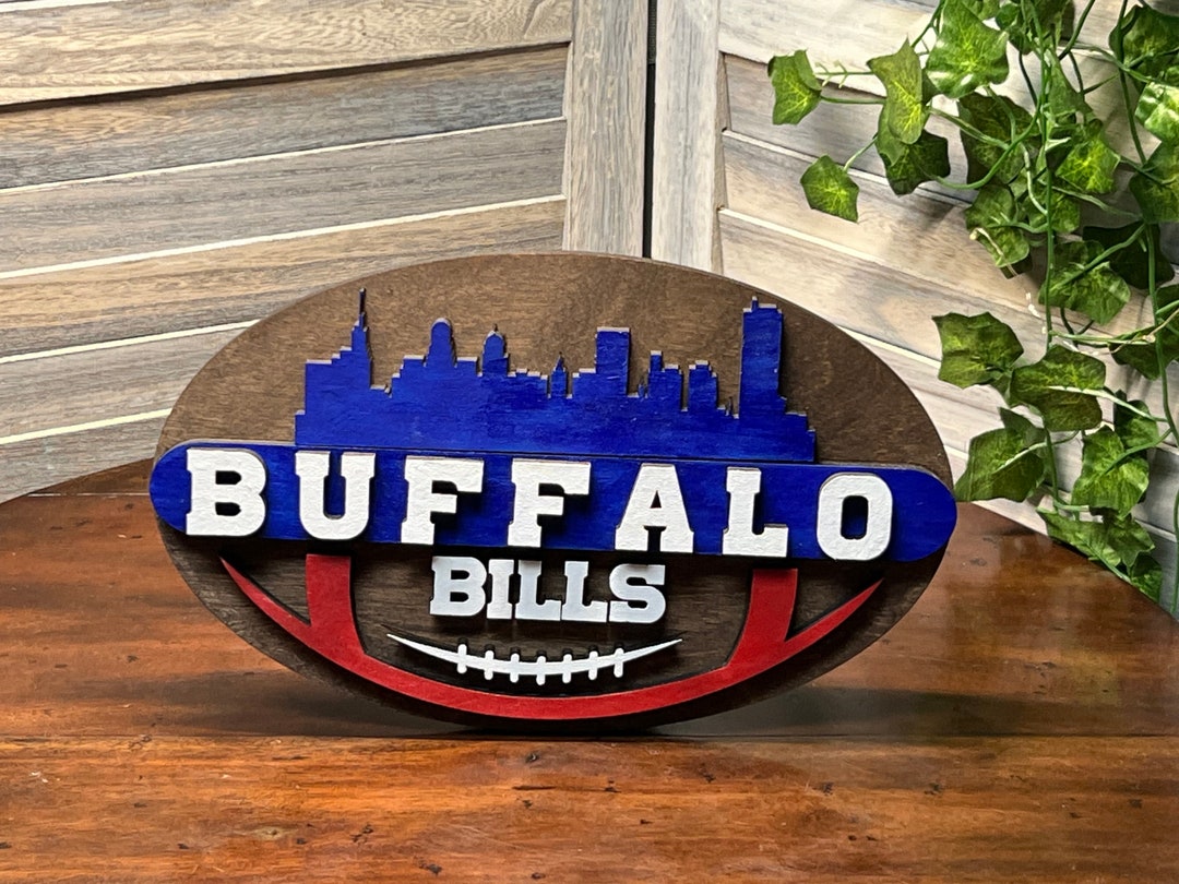 Buffalo Bills, Gift for Buffalo Fan. Bills Football, Home Gift, Man ...