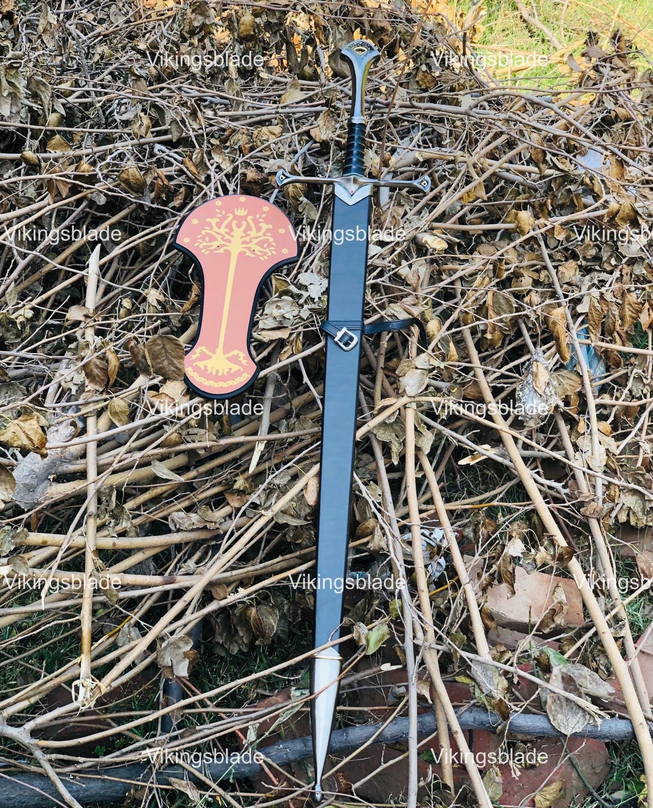 Épée médiévale Épée faite à la main personnalisée, Épée personnalisée ...