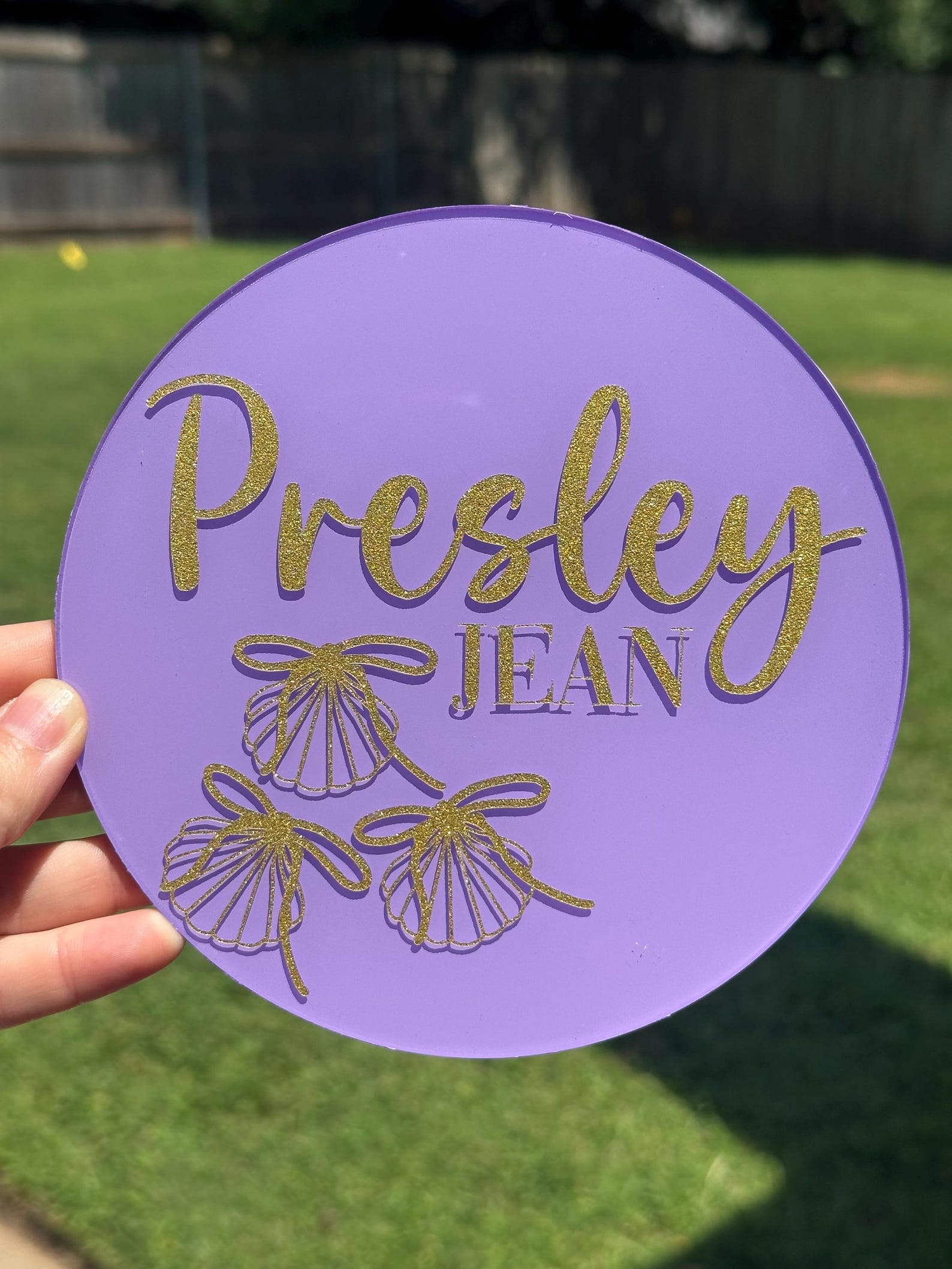 Acrylic Birth Announcement Sign | Baby Stat Sign | Newborn Name Plate ...