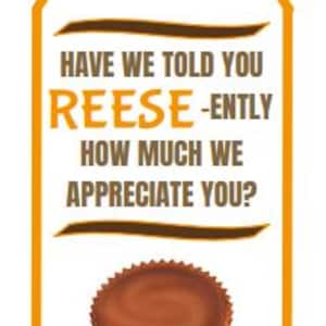 Employee Candy Bar Gift Tags, Employee Appreciation Tag Bundle - Etsy