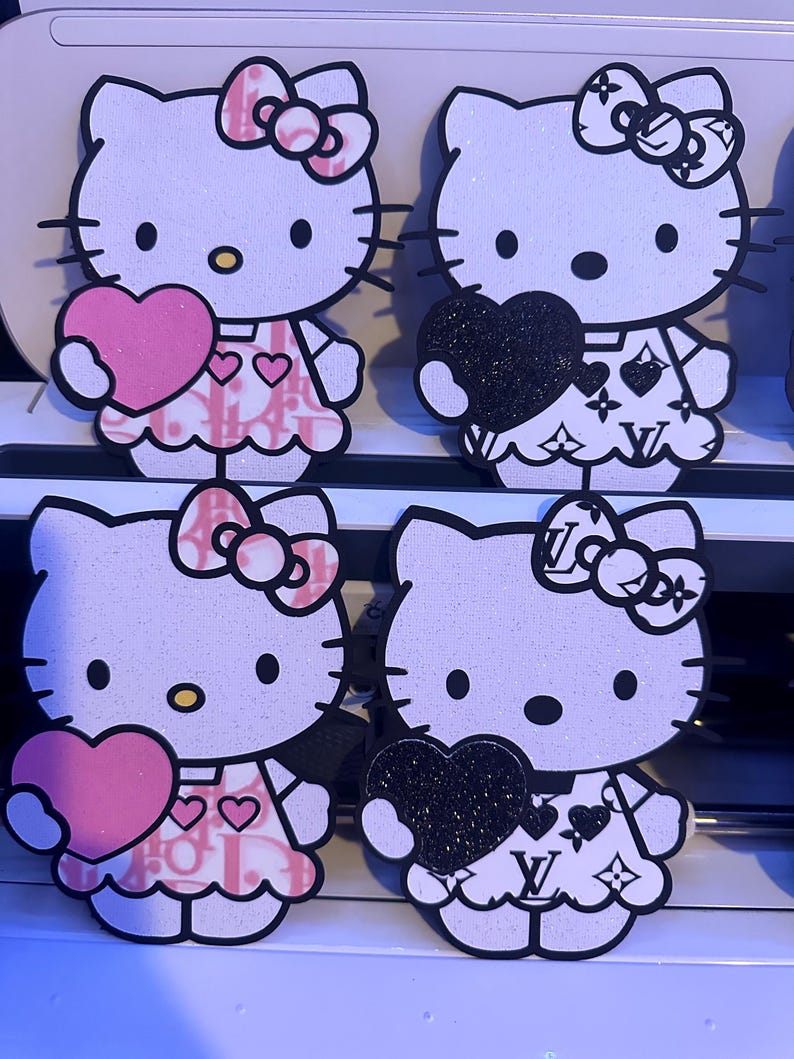Hello Kitty Bouquet Topper - Etsy
