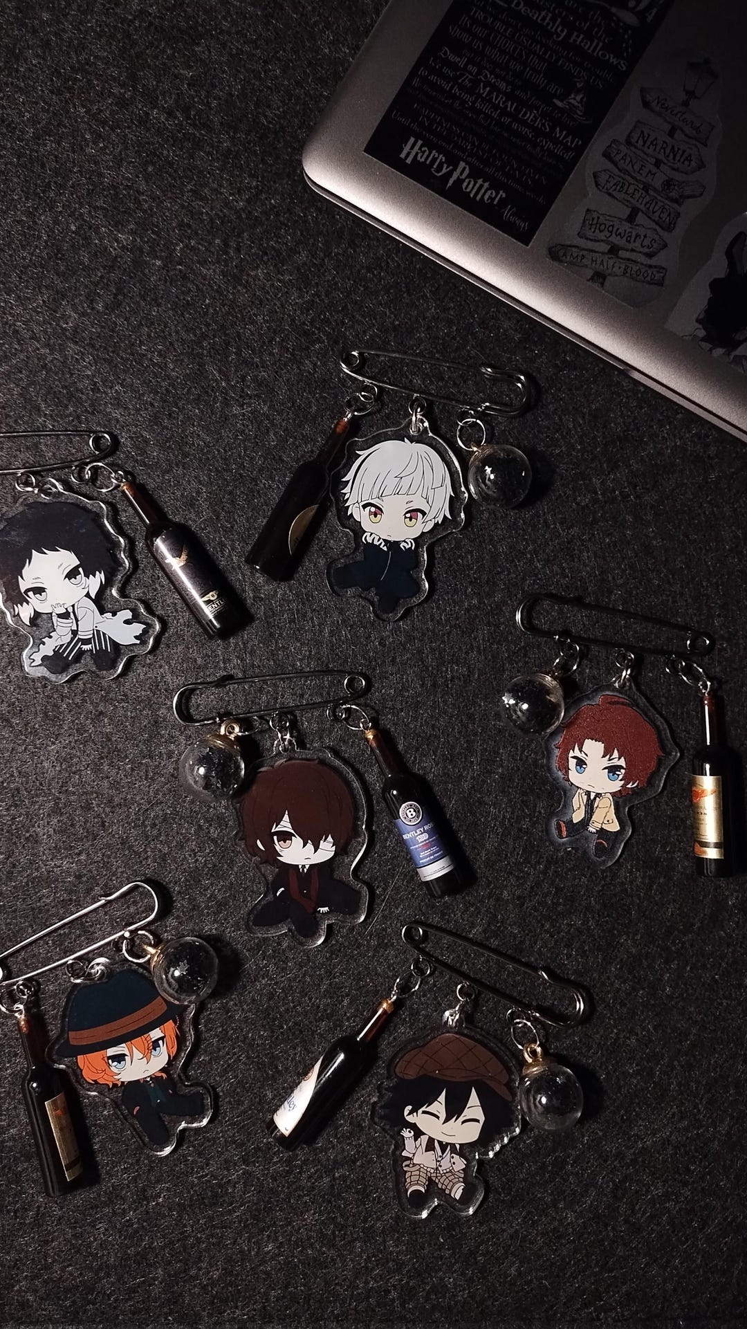 Bungo Stray Dogs Beast Pins With Stickers - Etsy