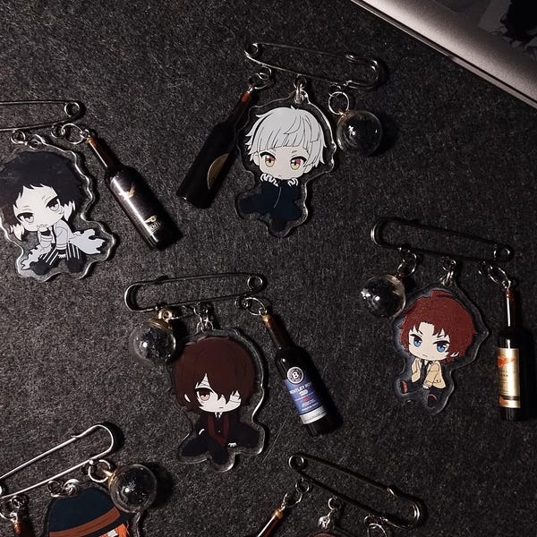 Chuuya Nakahara Poster: Bungo Stray Dogs Fan Art - Etsy