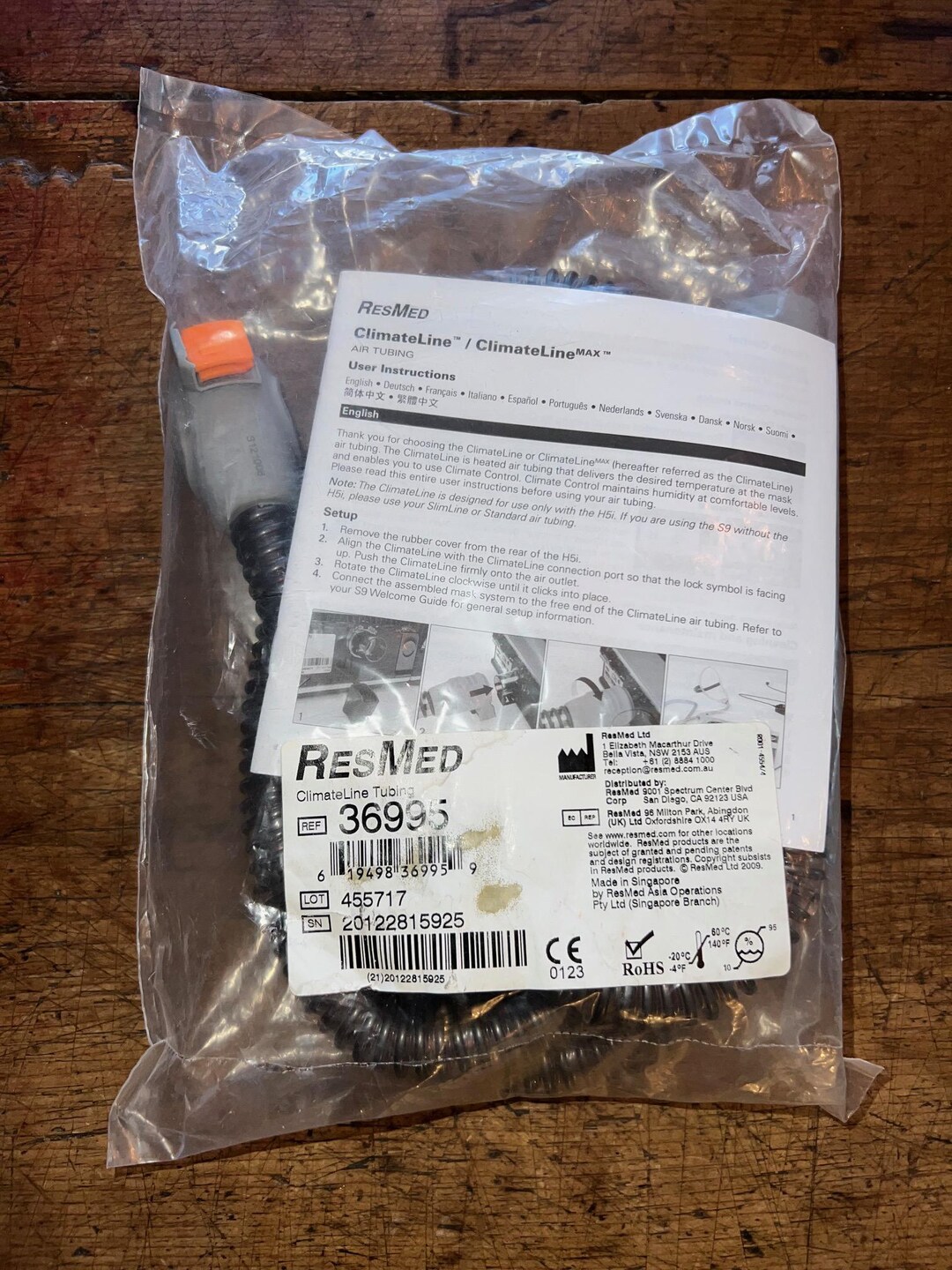 Resmed Climateline Tubing REF: 36995, BRAND NEW, Ships Fast & Free - Etsy